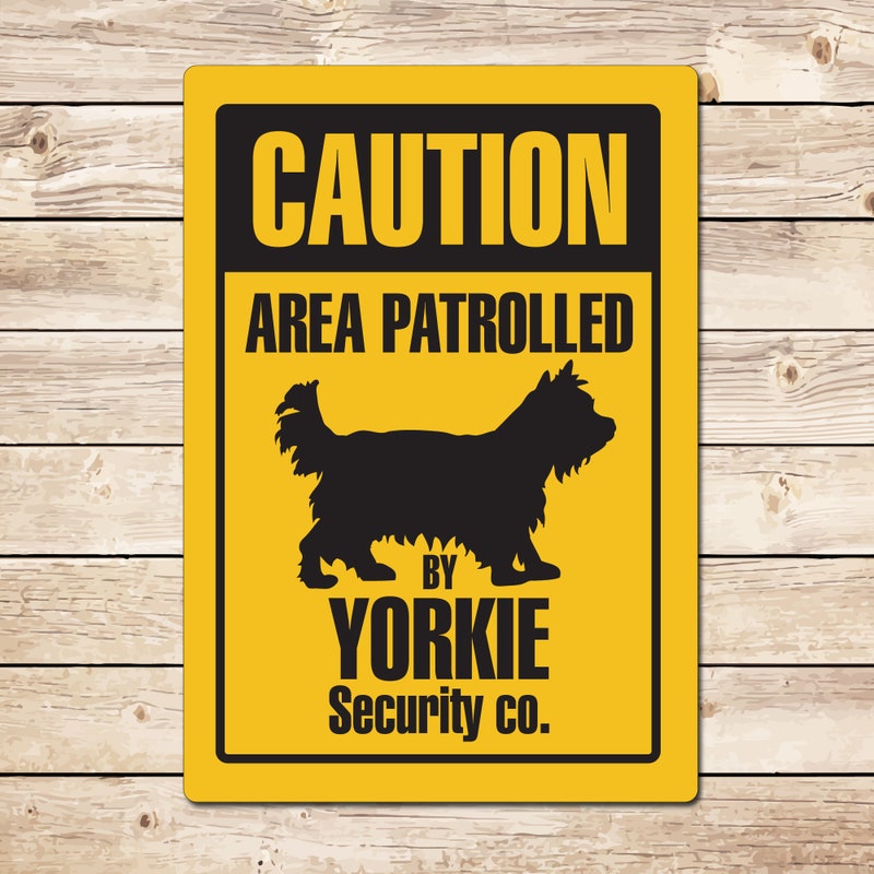 Yorkie Signs - Etsy