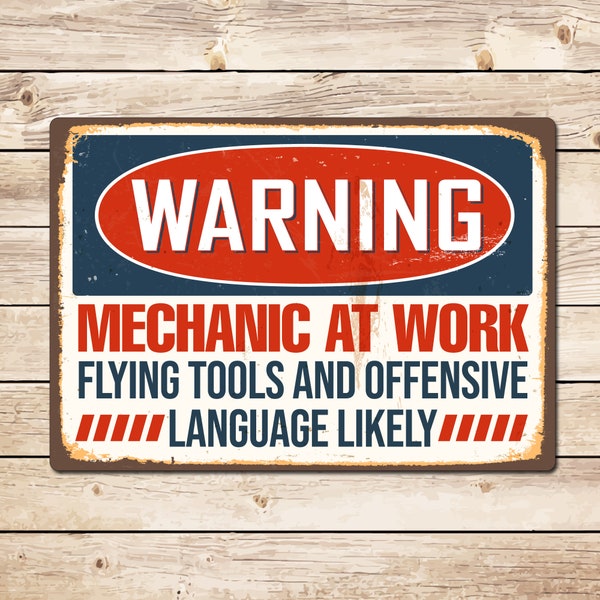 Funny Garage Signs - Etsy