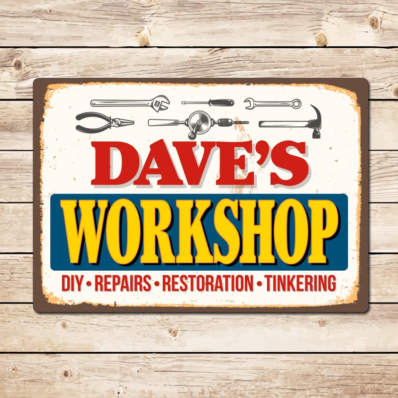 Workshop Sign - Etsy