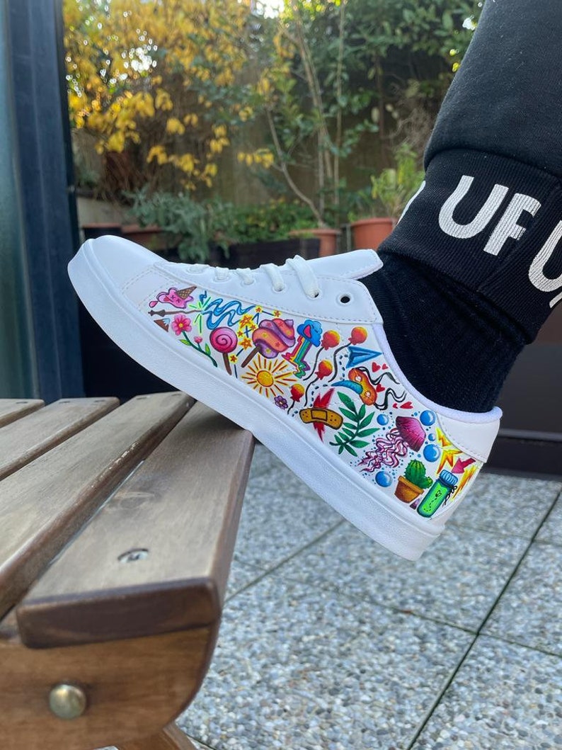 Custom Doodle Shoes - Etsy