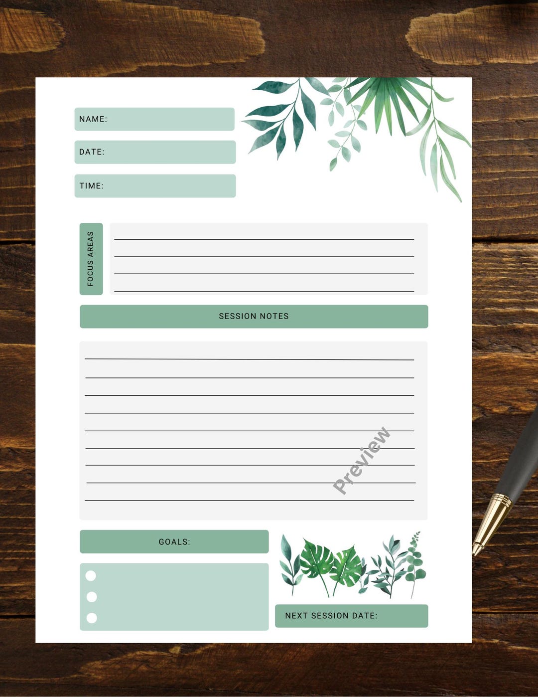 Therapy Intake Packet for Private Practices | Session Notes - Etsy