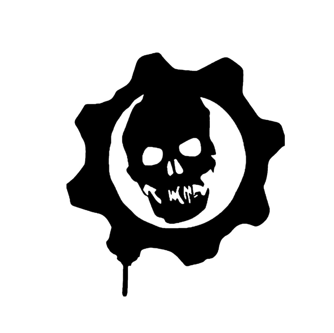 Gears of War COG Tag Vinyl Decal - Etsy