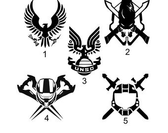 Halo Decals - Etsy