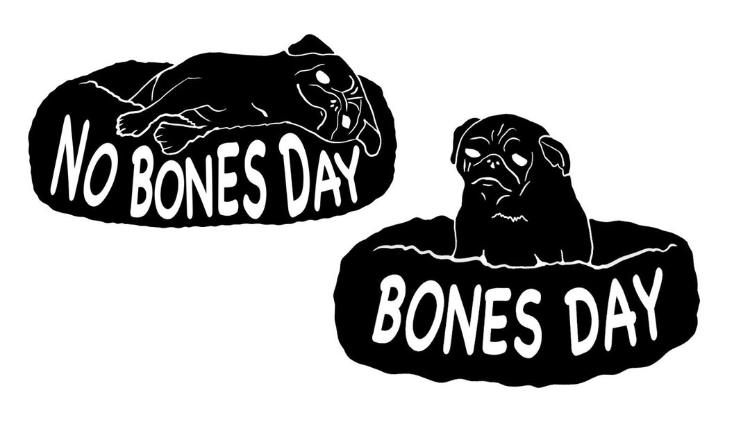Noodle From TIK TOK. Bones, No Bones Day Vinyl Decals - Etsy
