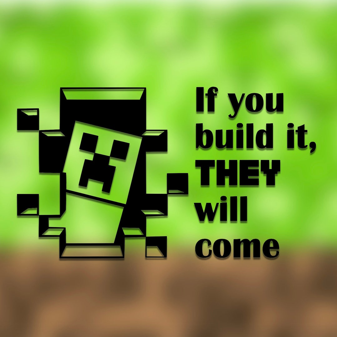 Minecraft Creeper Decal - Etsy