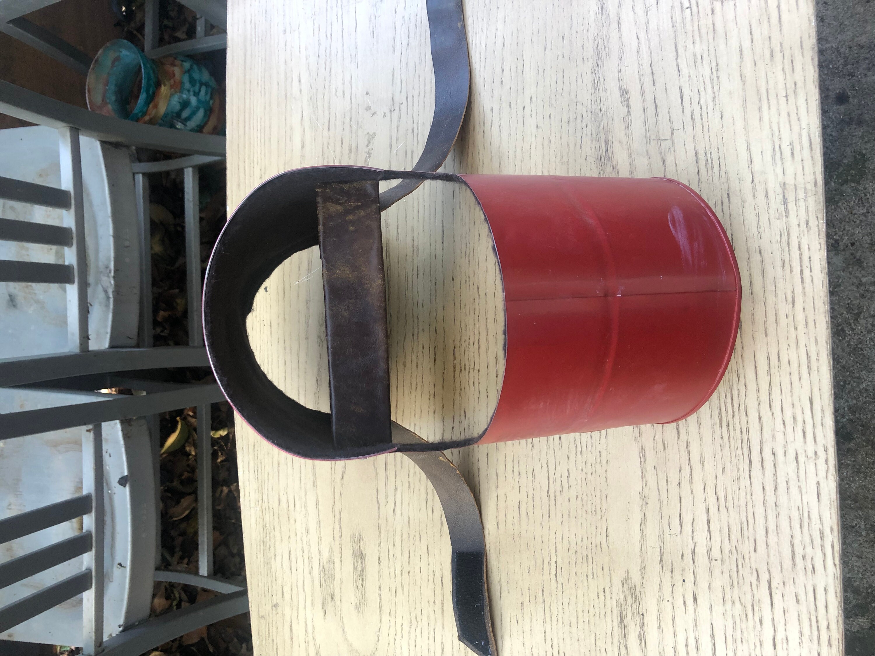 Rust Coffee Can Helmet - Etsy