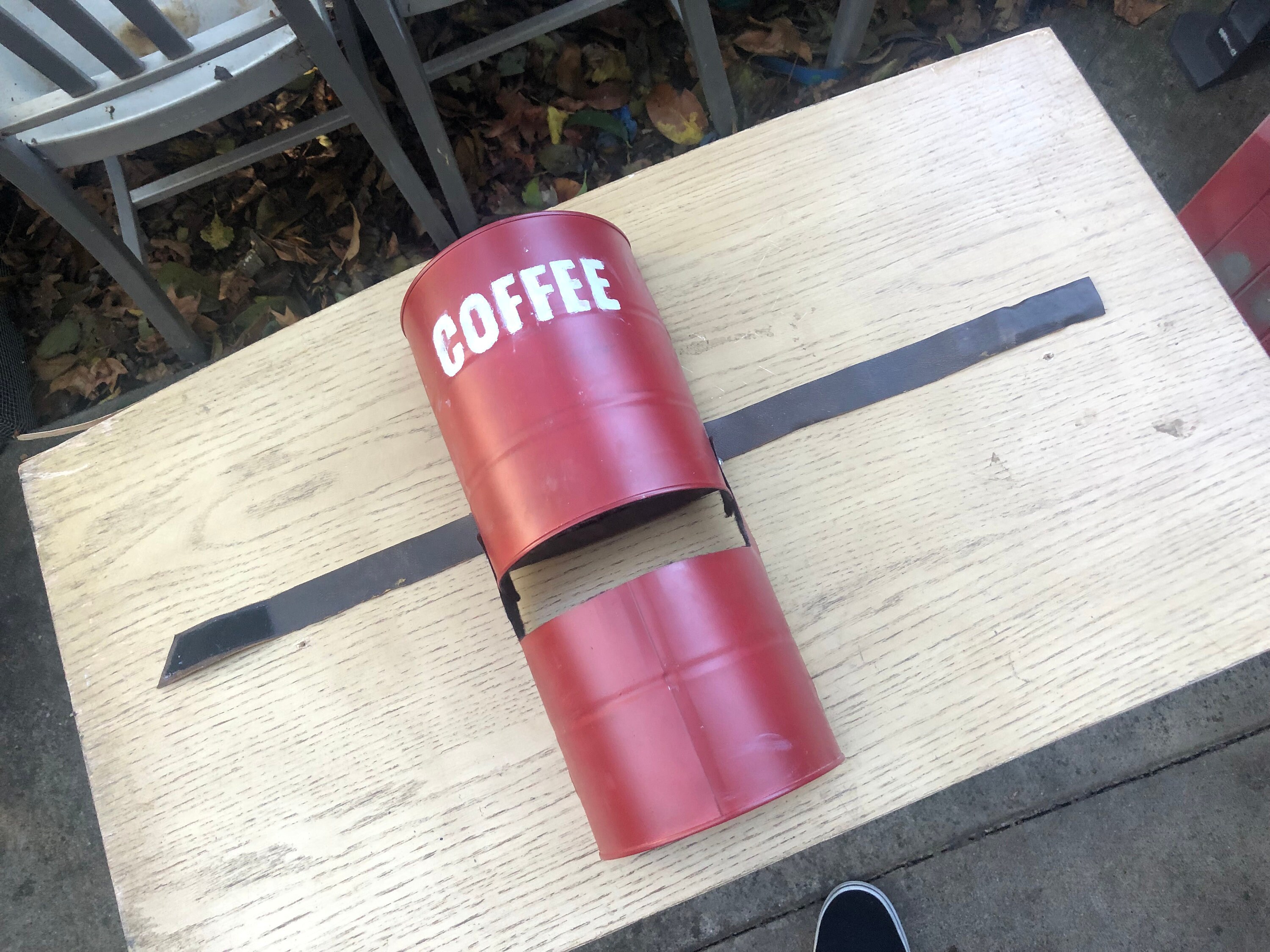 Rust Coffee Can Helmet - Etsy