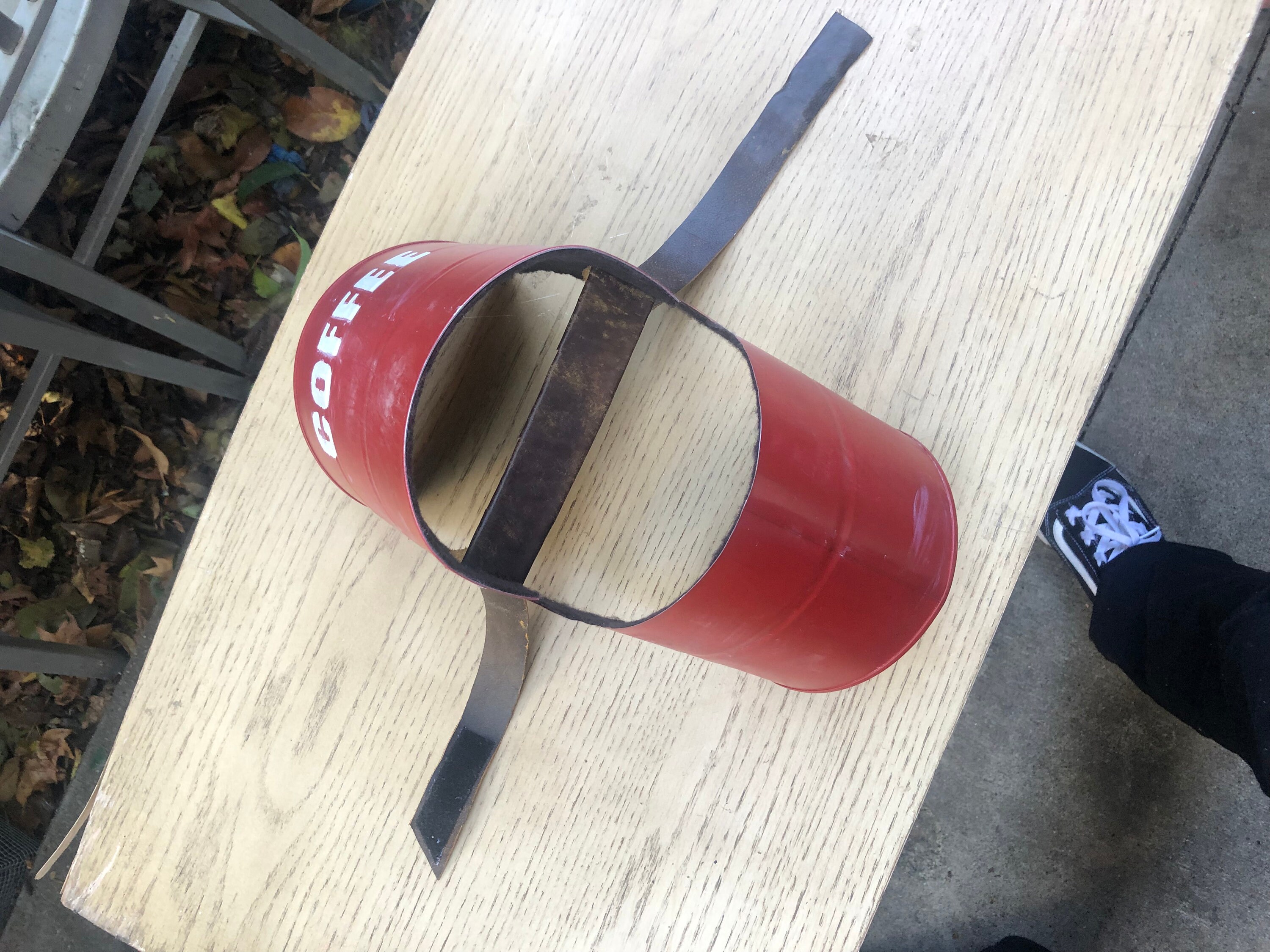 Rust Coffee Can Helmet - Etsy