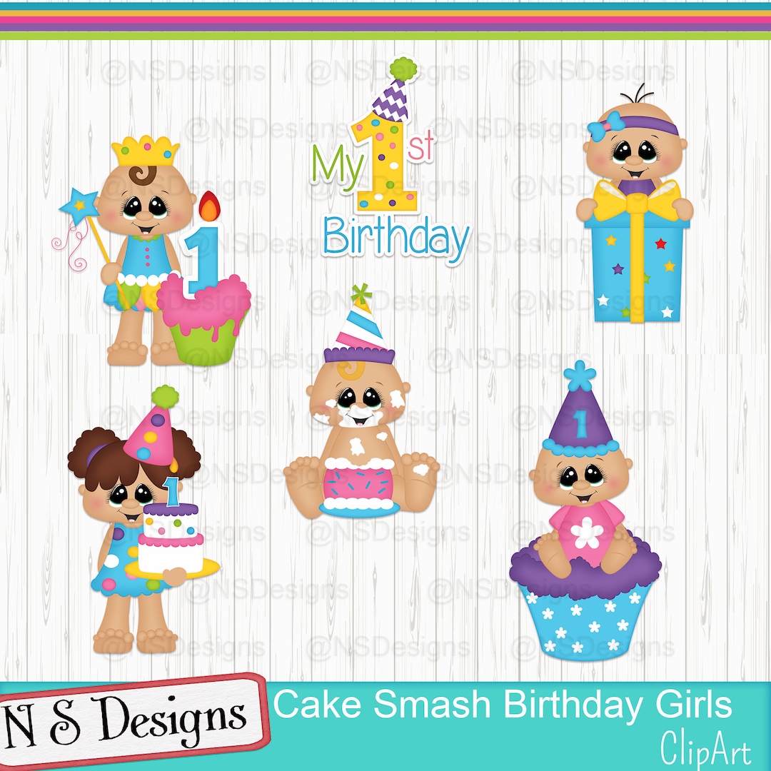 Smashed Cake Clipart