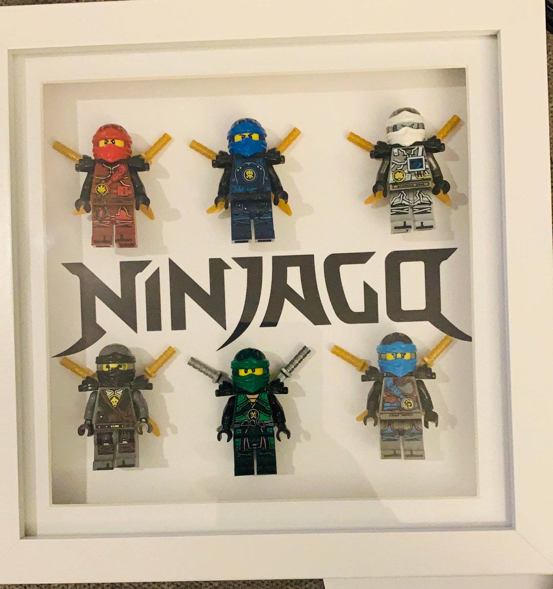 Customisable Ninjago Mini Figure Frames - Etsy