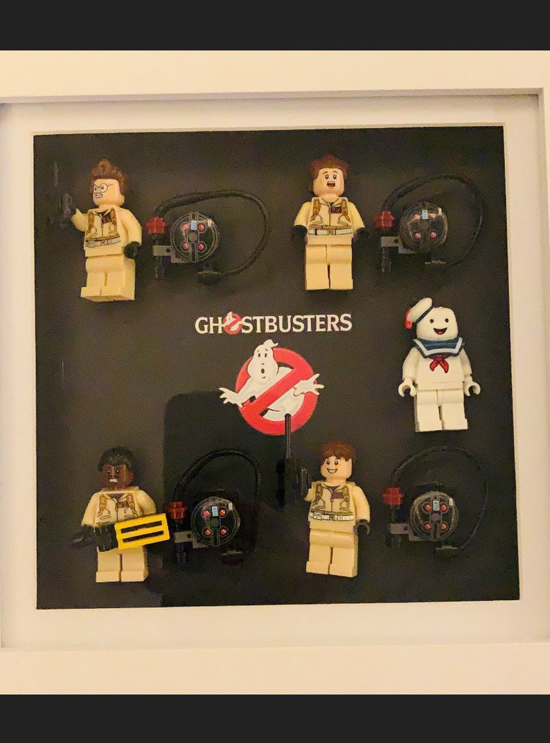 Ghostbusters Minifigures Display Frame - Etsy