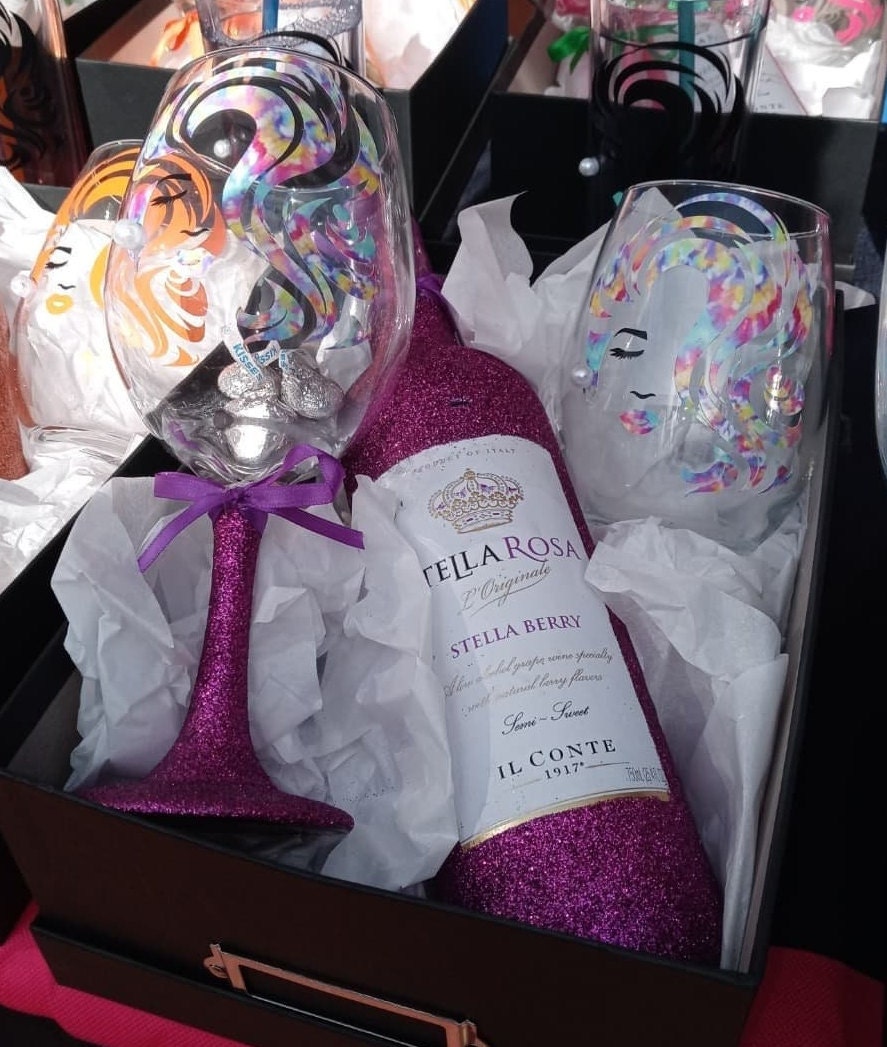 Bougie Glittered Stella Sets - Etsy