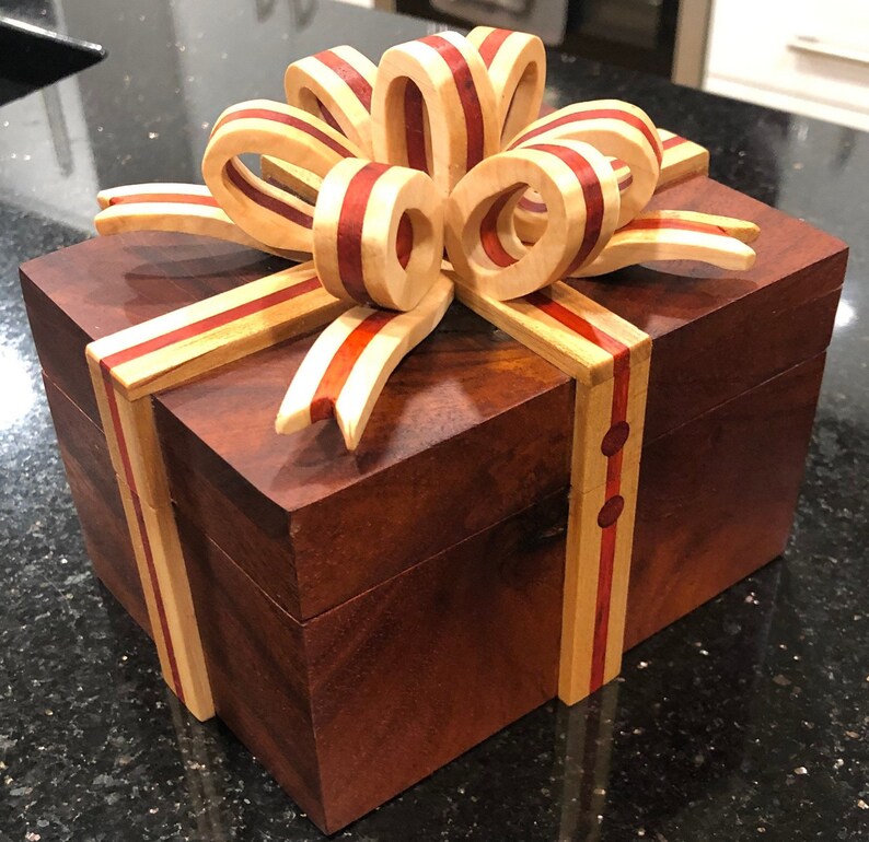 Beautiful Bespoke Handmade Wooden Box - Etsy