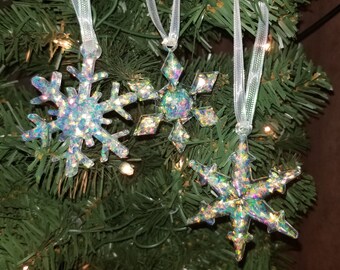 Snowflake Iridescent - Etsy