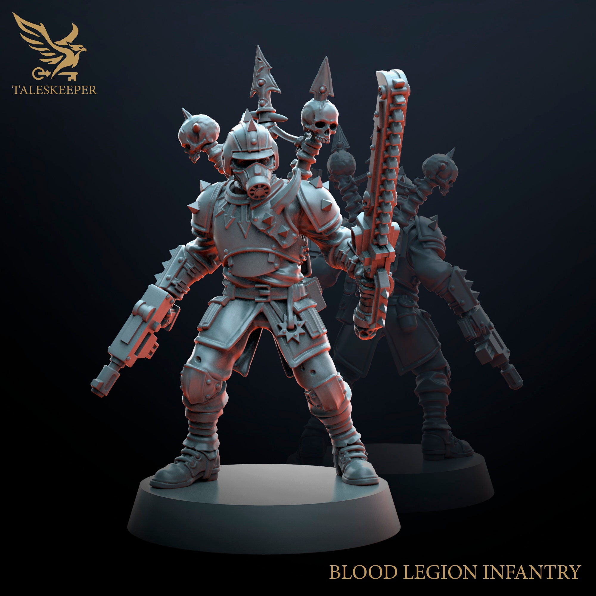 Blood Legion Infantry, Blood Pact, Chaos Cultists, Renegades - Etsy