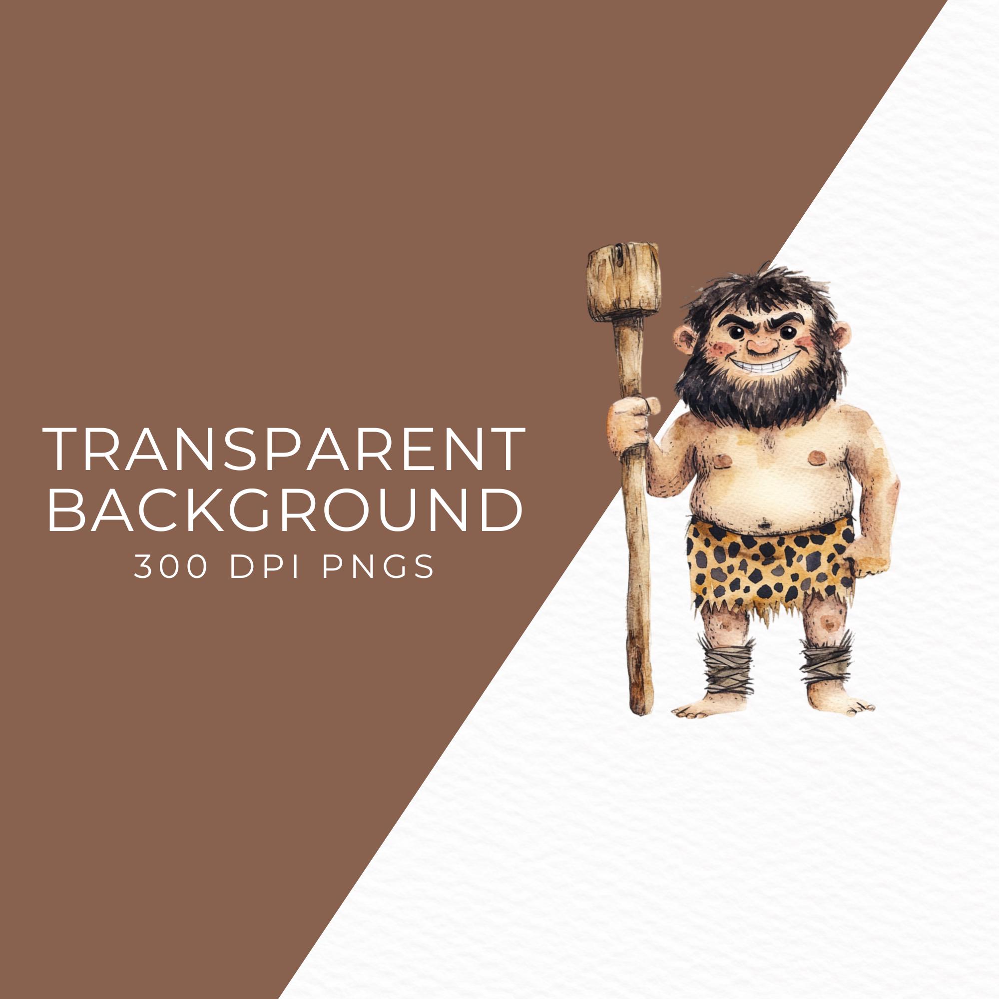 Stone Age Clipart: Prehistoric Illustrations, Educational Graphics ...