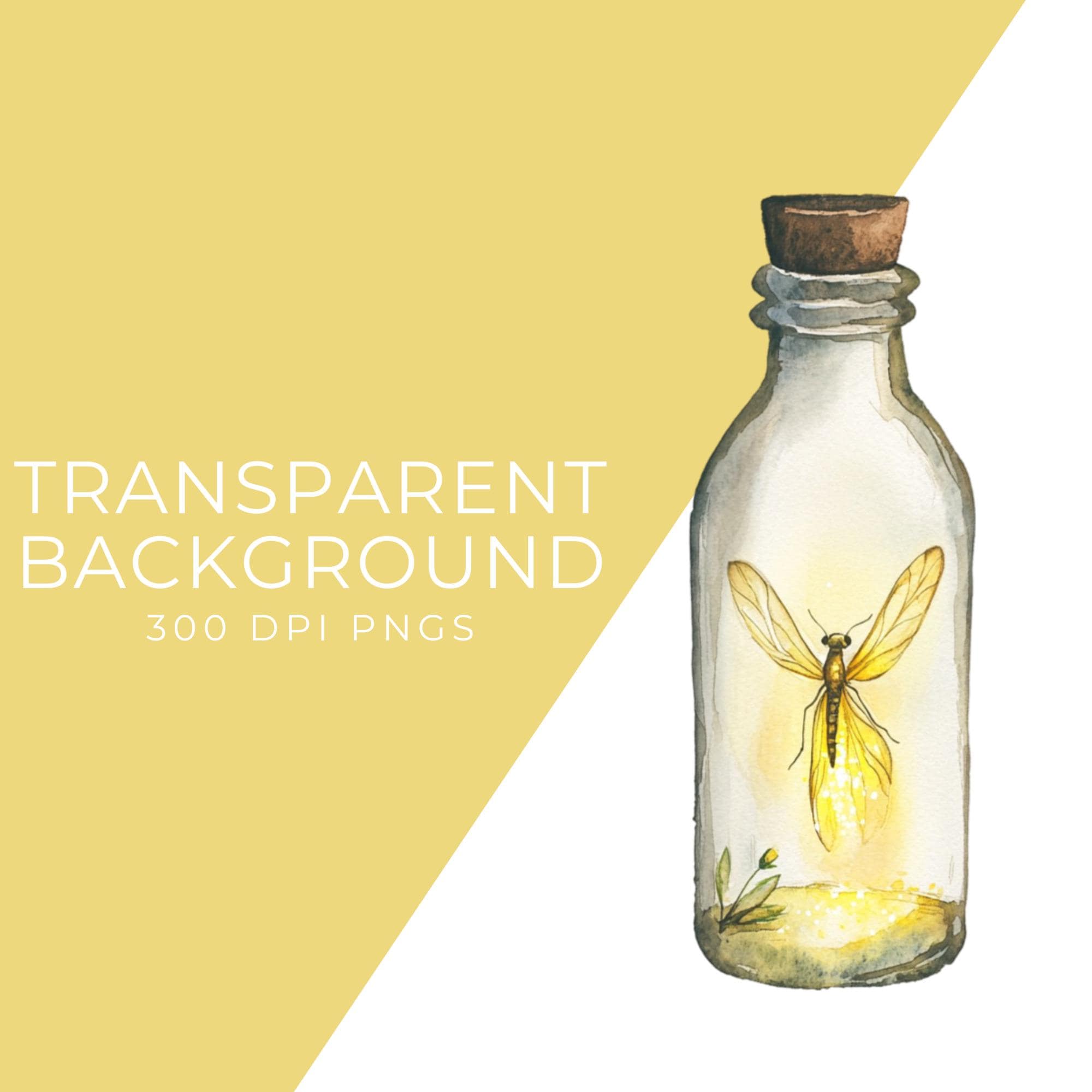 Firefly Clipart, Firefly PNG, Magical Forest Art, Lightning Bug ...
