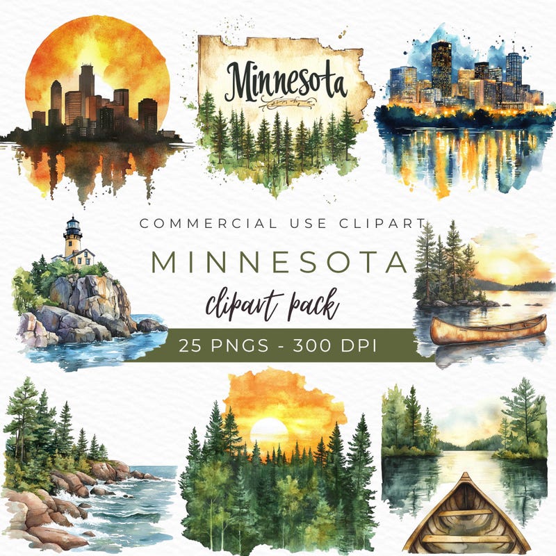 Minnesota State Svg - Etsy