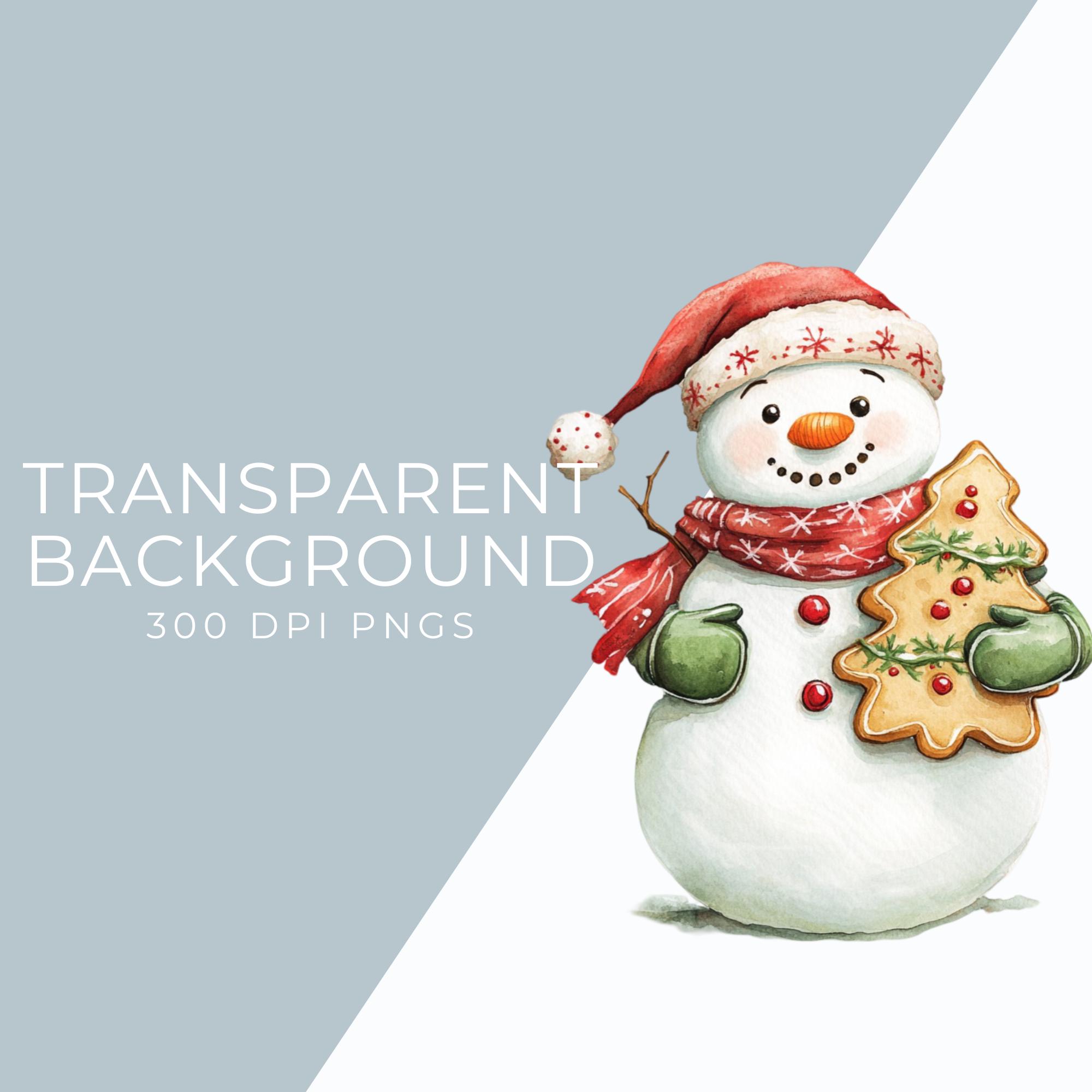 Cute Snowman Clipart, Kawaii Snowman Face PNG, Christmas and Winter ...