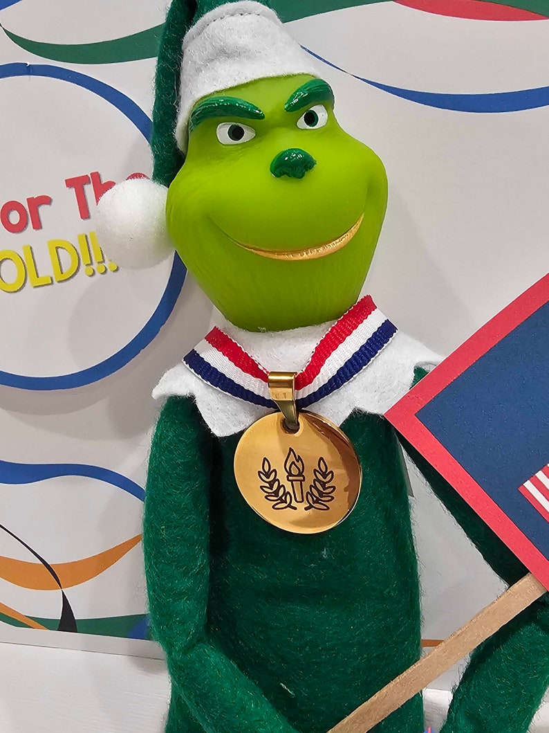 Olympic Themed Elf Medal, Elf Olympics, Holiday Elf Activities, Elf ...