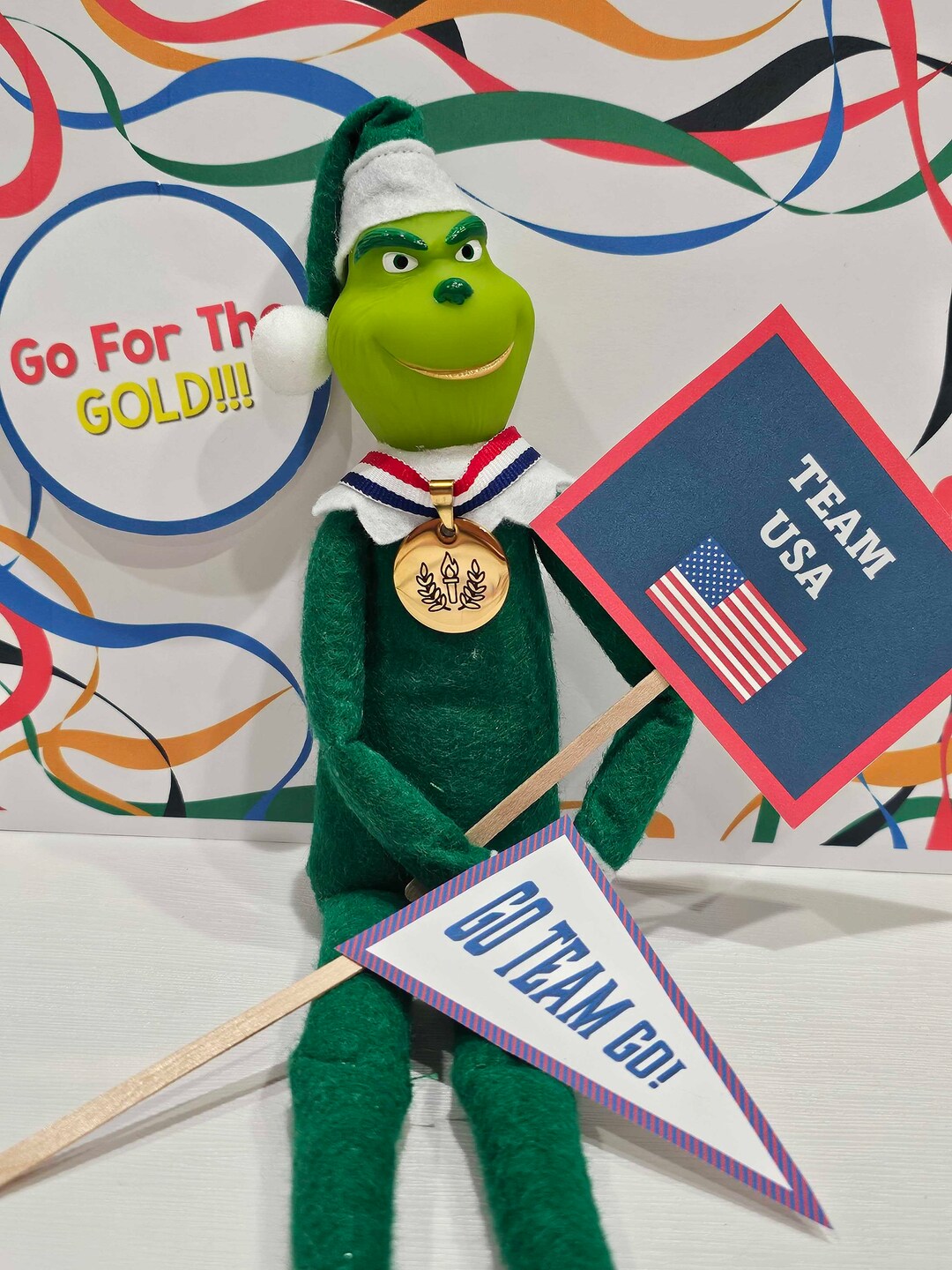 Olympic Themed Elf Medal, Elf Olympics, Holiday Elf Activities, Elf ...