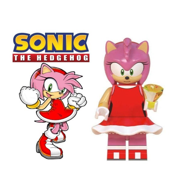 Amy Rose the Hedgehog Fast Hero Sonic Movie Game Mini Action Figure Toy ...