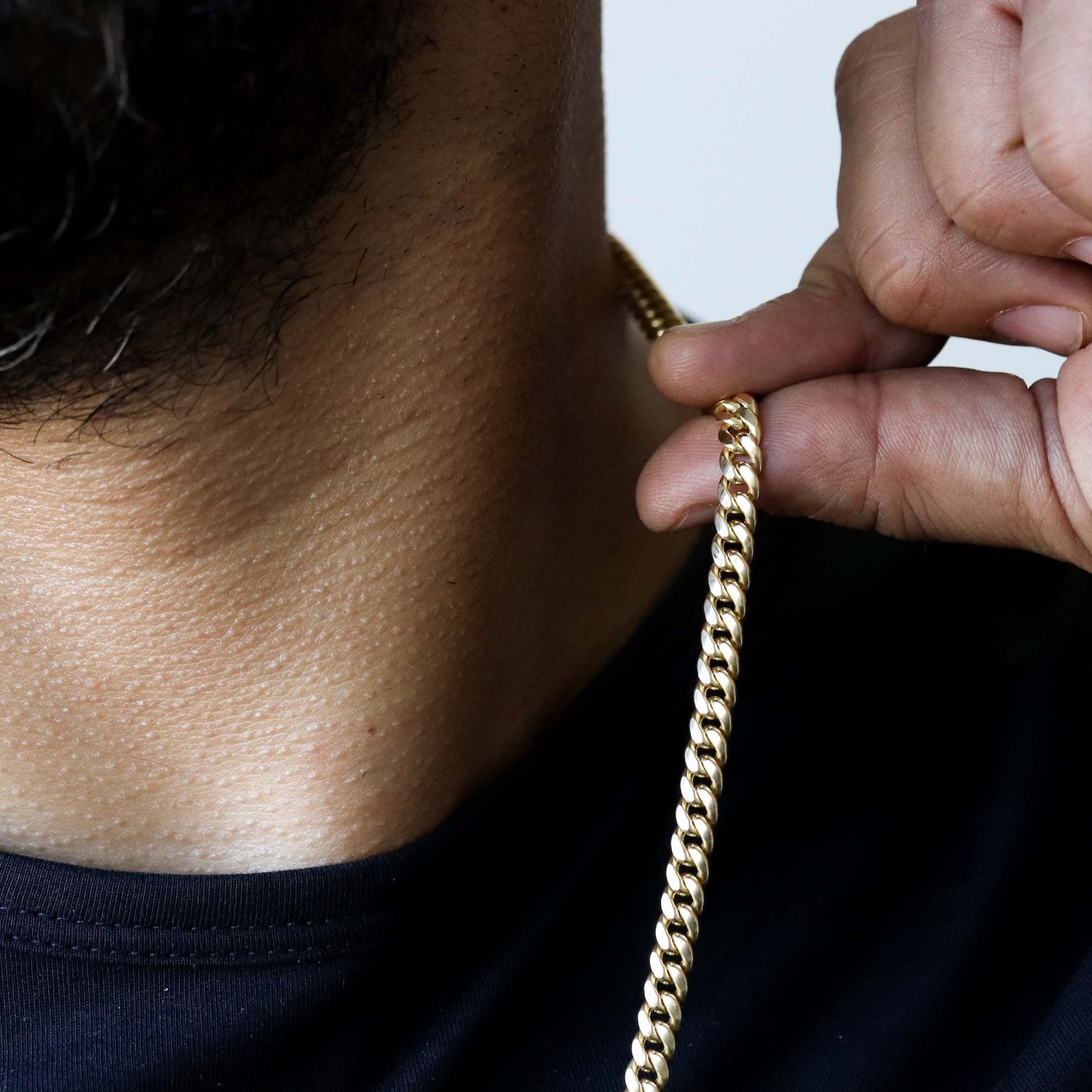 Solid Gold Miami Cuban Chain, Solid Gold Miami Cuban Link Chain 14k ...