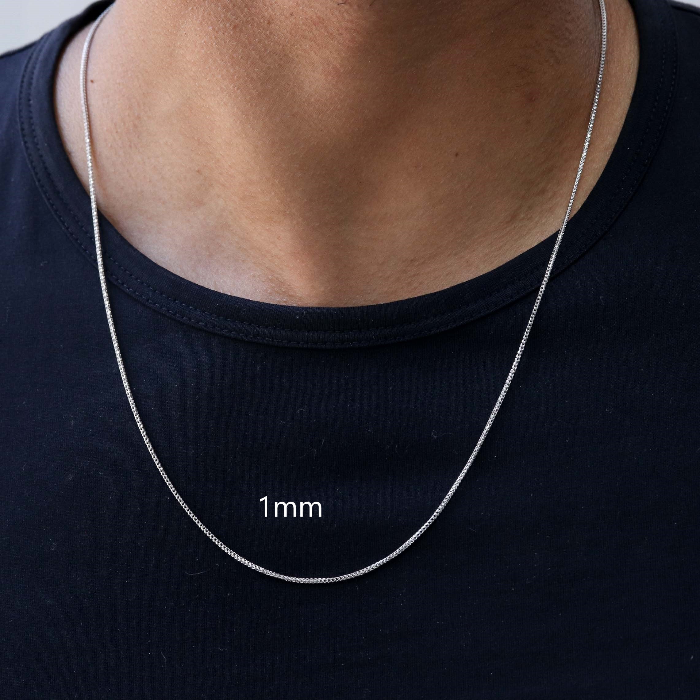 14K Gold Necklace 14K Gold Chain Solid Gold Necklace Solid - Etsy