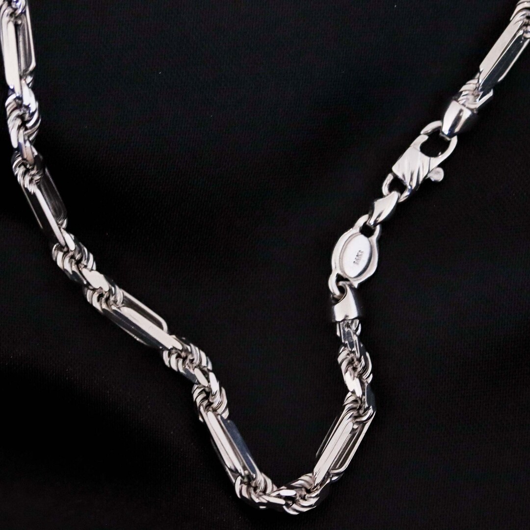 Milano Chain, Figarope Chain, Solid Gold Chain 14k Gold Necklace, 14k ...