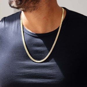 14K Gold Necklace, 14K Gold Chain, Solid Gold Necklace, Solid Gold ...