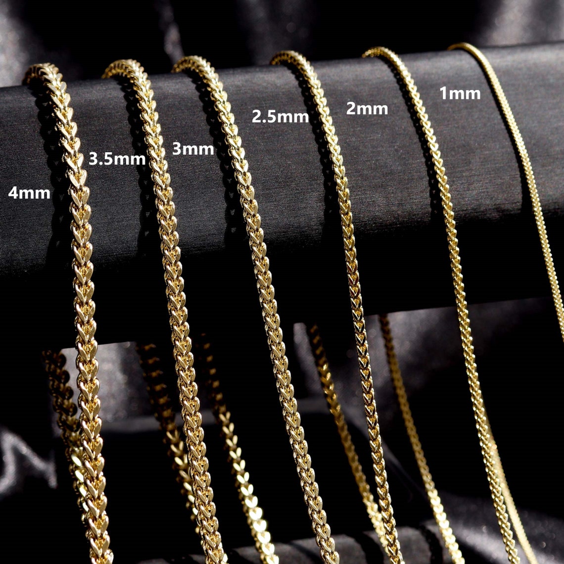 14K Gold Necklace 14K Gold Chain 14K Gold Chain Necklace - Etsy