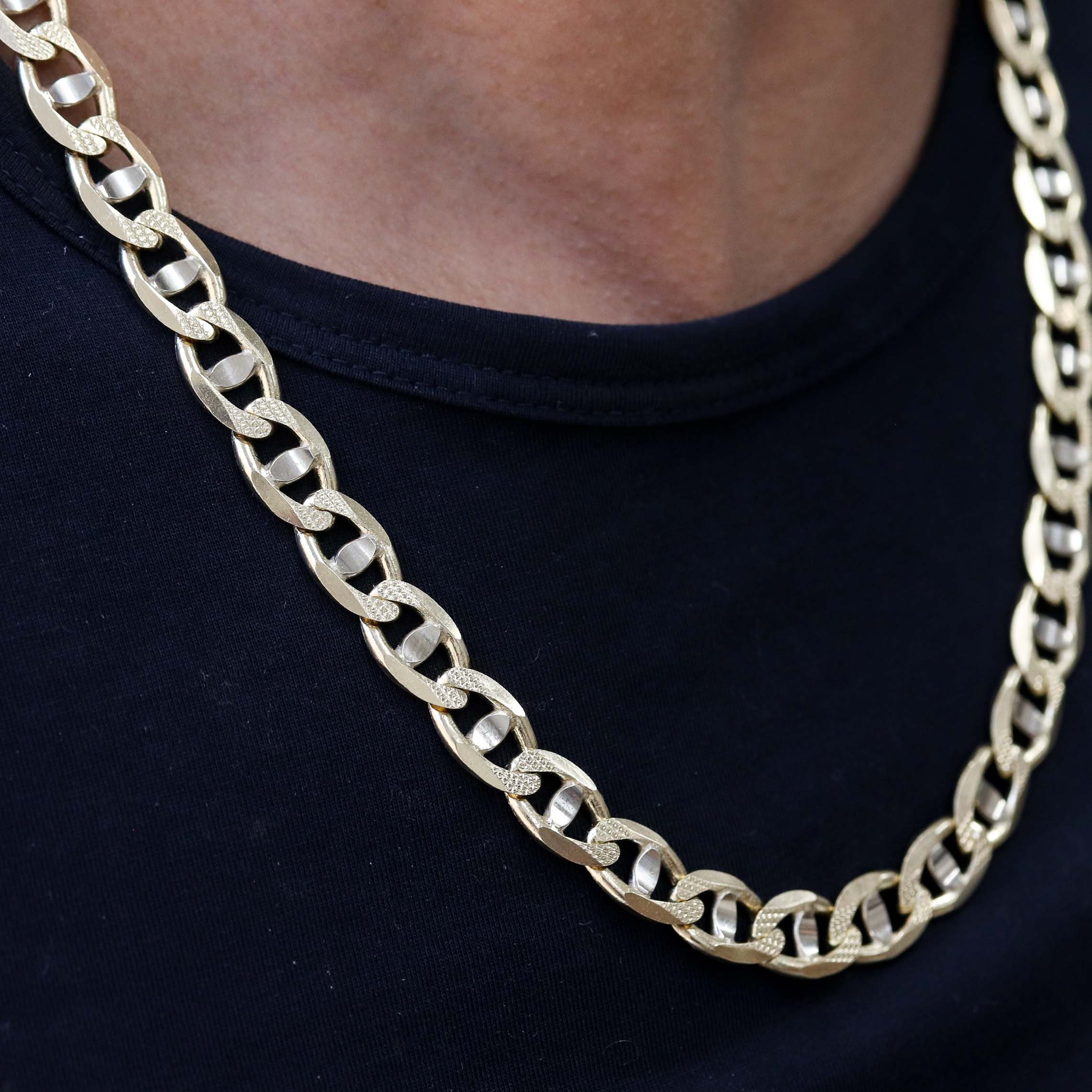 14K Gold Necklace 14K Gold Chain Solid Gold Necklace Solid - Etsy