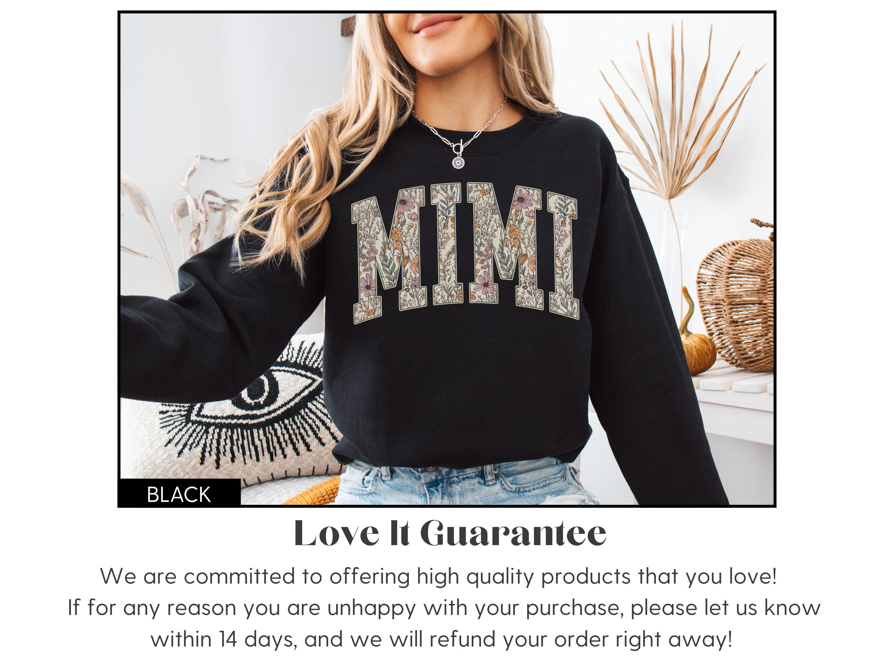 Mimi Sweatshirt, Mimi Crewneck, Mimi Sweater, New Mimi Gift, Floral ...