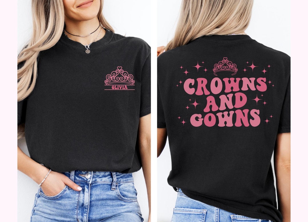 Pageant Mom Shirt Comfort Colors®, Personalized Pageant Mom Shirt ...