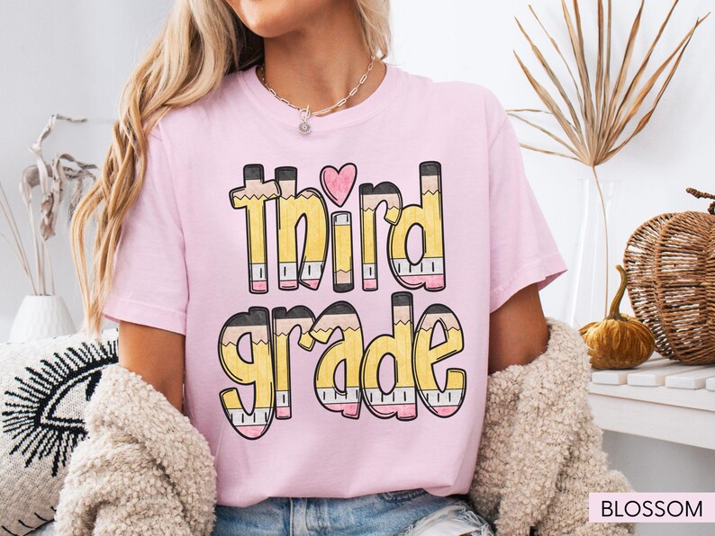 Third Grade Teacher Shirt Comfort Colors, Teacher Team Shirt, Back to ...