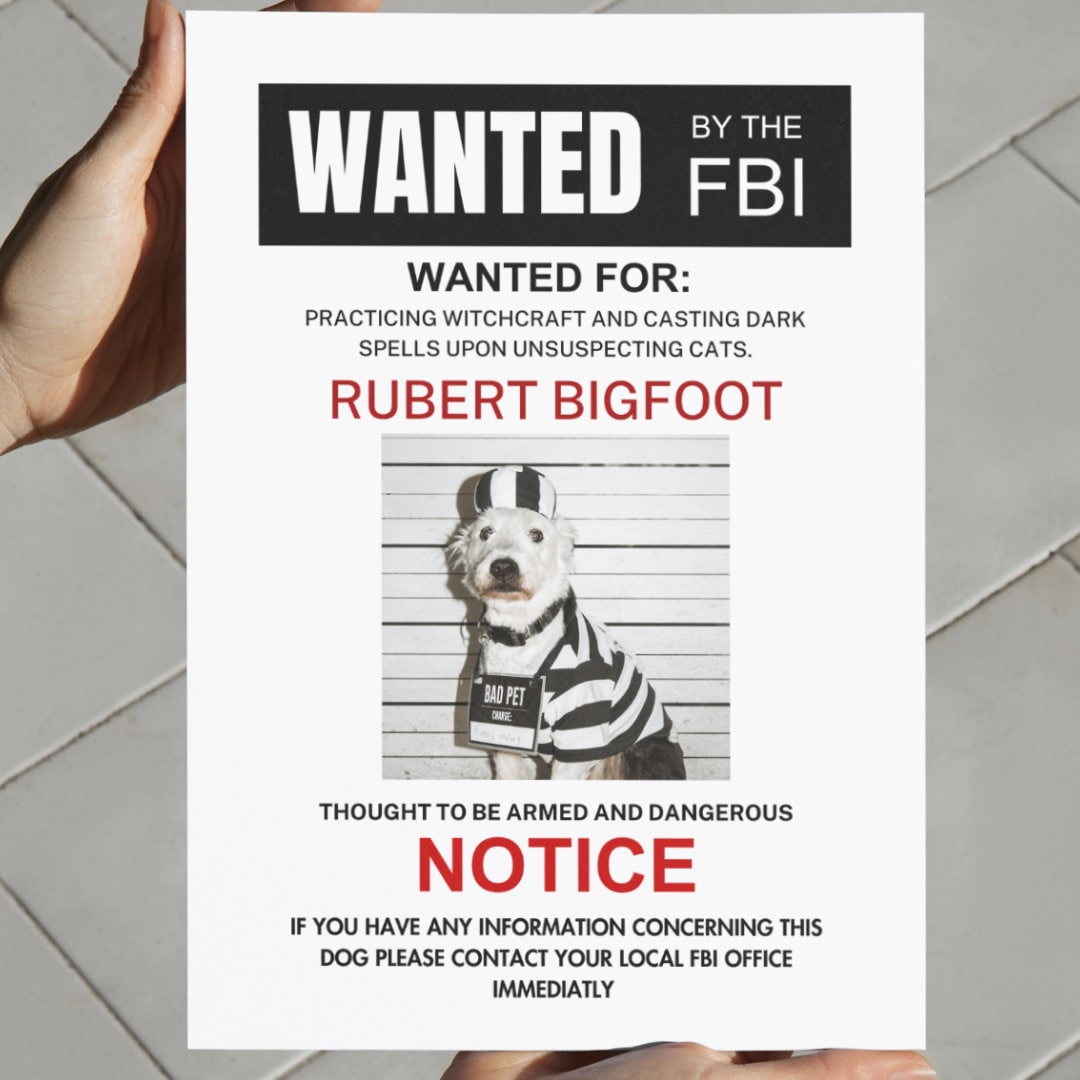 Spooky Wanted Posters: Halloween Canva Templates Spooky - Etsy