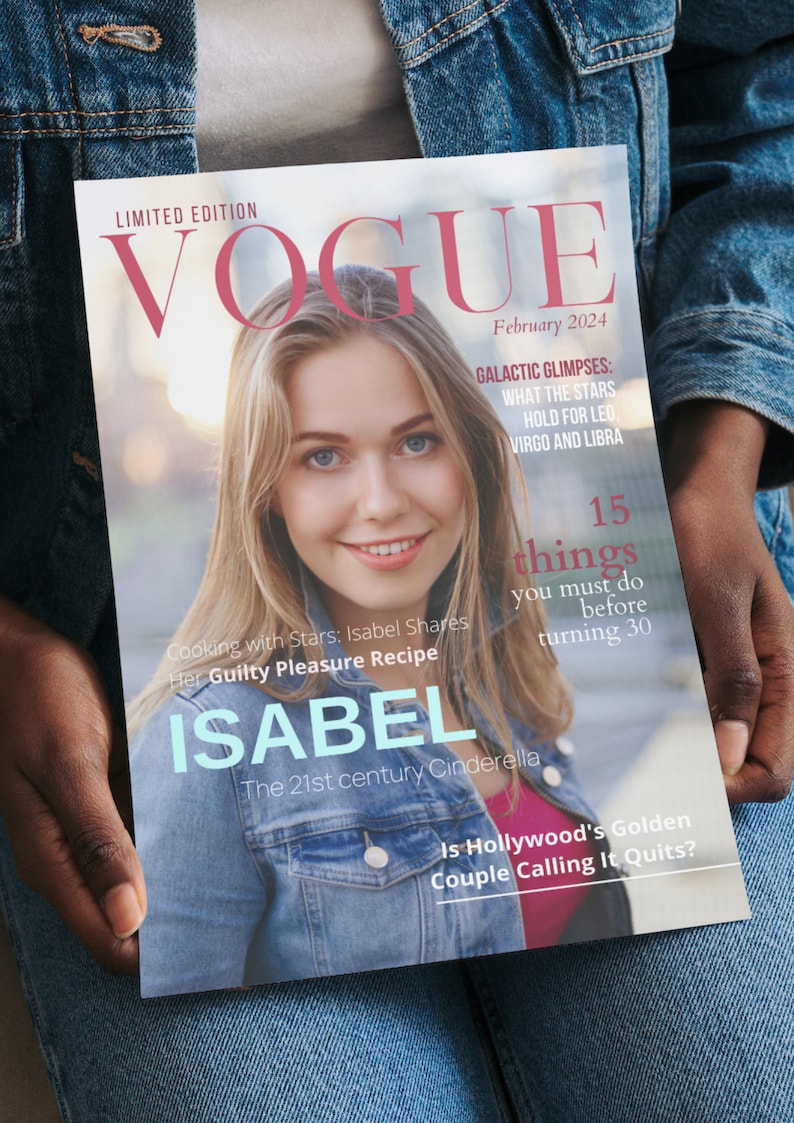 Personalizable 30-page Canva Magazine Template – Customizable ...