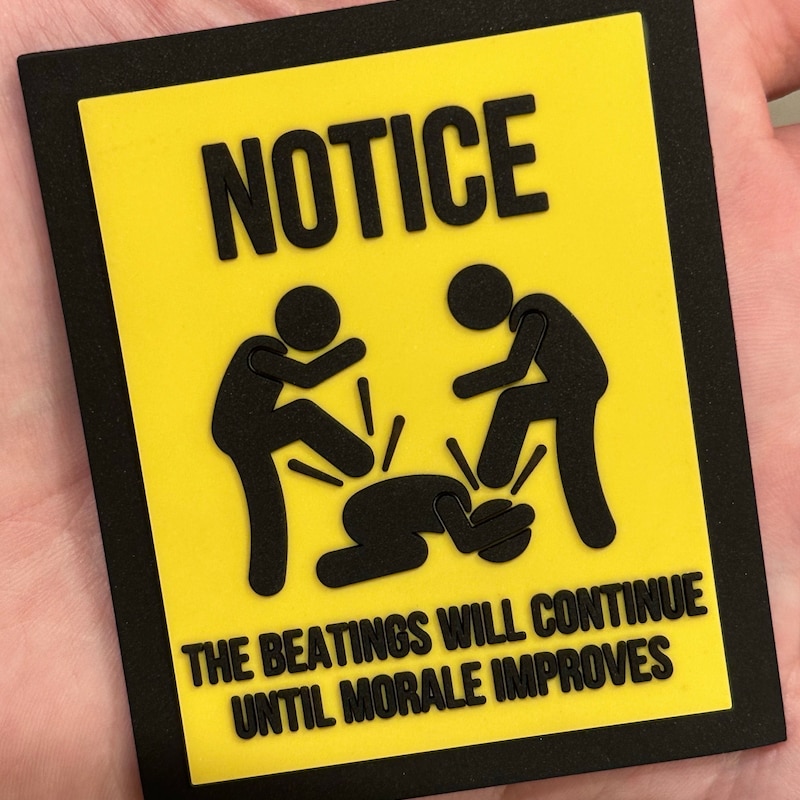 Funny Morale Patch - Etsy