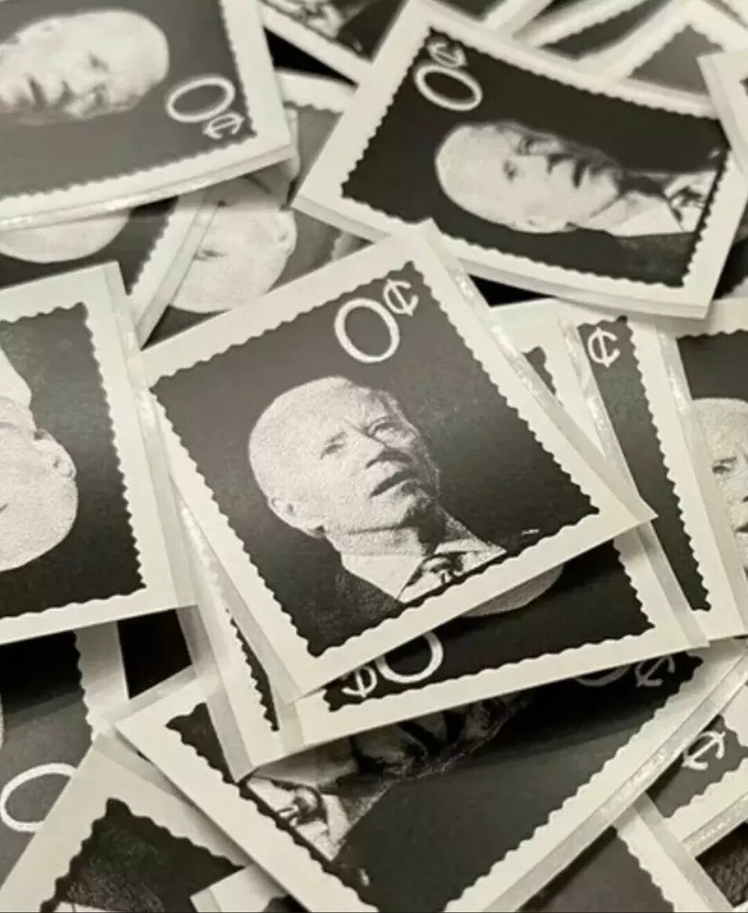 50x Joe Biden “zero Cent” Stamp Stickers FJB - Let’s Go Brandon - Etsy