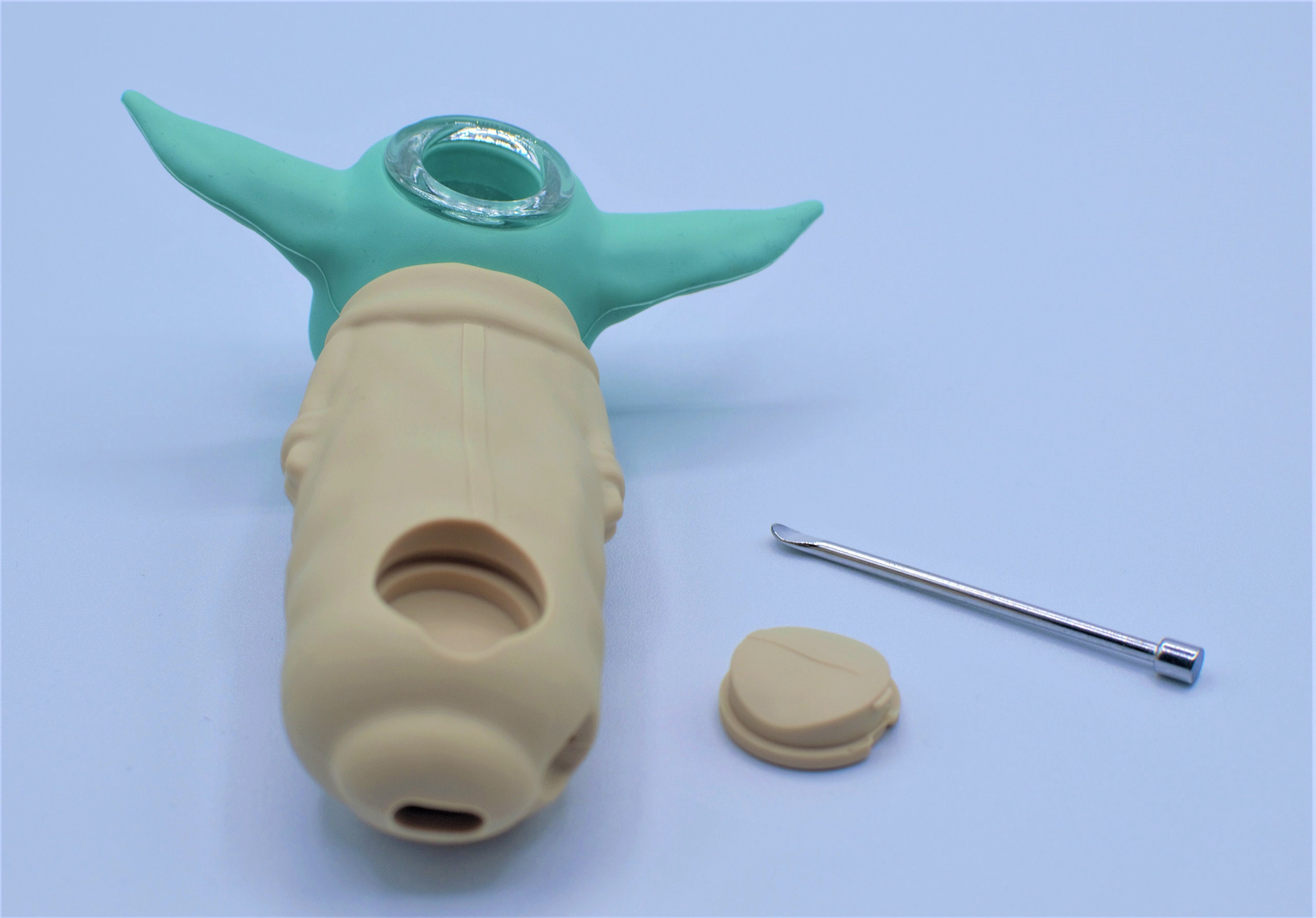 Pipes Pipe Mandalorian Collectible Pink Lady Baby Yoda Grogu Silicone ...