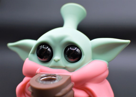 Pipes Pipe Mandalorian Collectible Pink Lady Baby Yoda Grogu Silicone ...