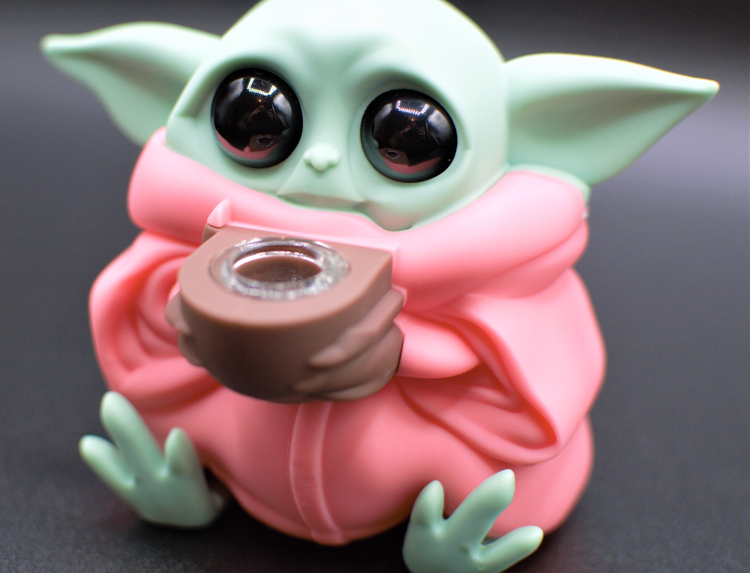 Pipes Pipe Mandalorian Collectible Pink Lady Baby Yoda Grogu Silicone ...