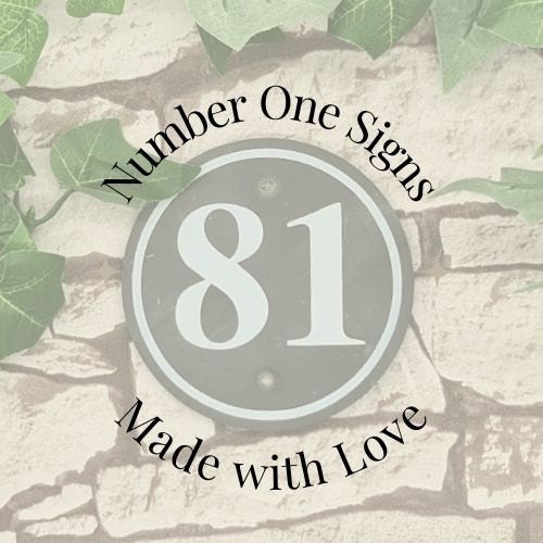 NumberOneSigns - Etsy