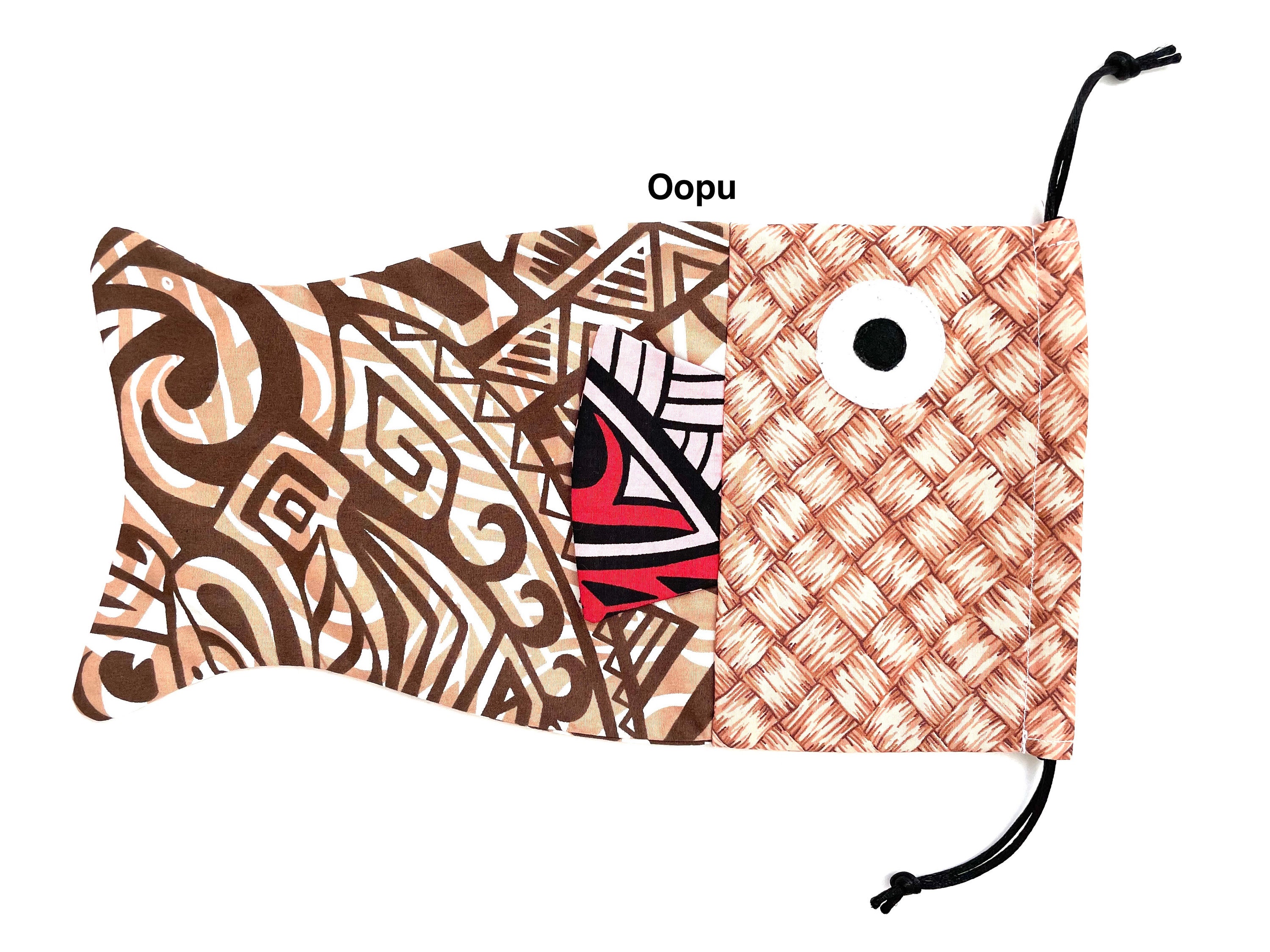 Hawaiian Print Drawstring Fish Bags - Etsy