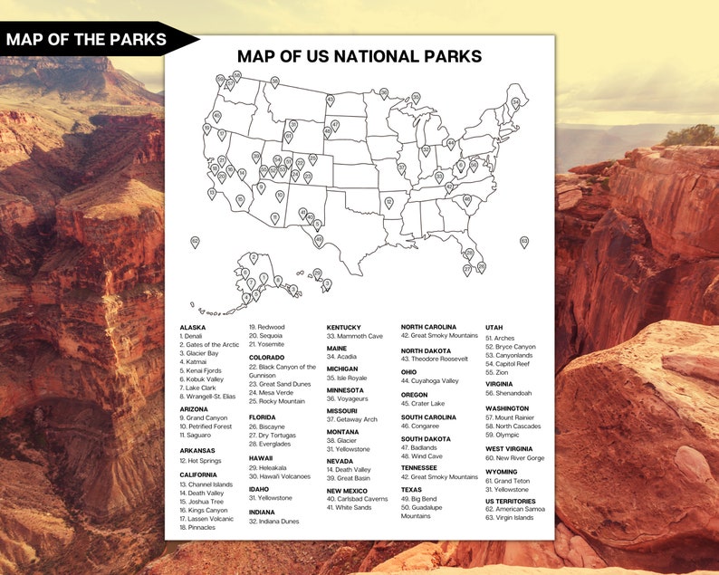 US National Parks Passport, National Parks Journal, National Parks ...
