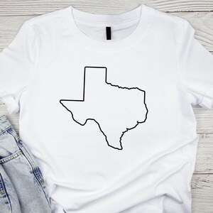 Texas Outline SVG, Texas Vector, Texas Map Clip Art, United States of ...