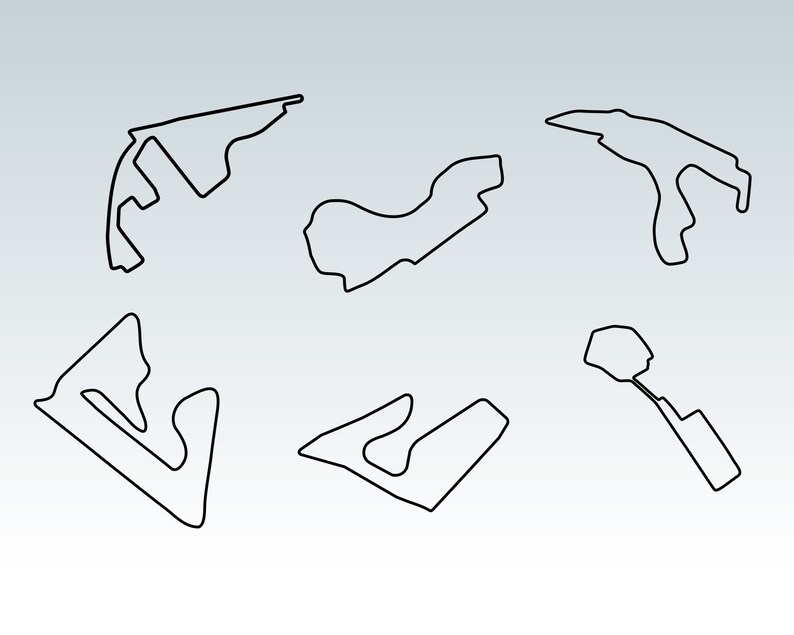 Formula 1 Circuits SVG PNG, Formula 1 2023 Calendar, GP 2023 Calendar ...