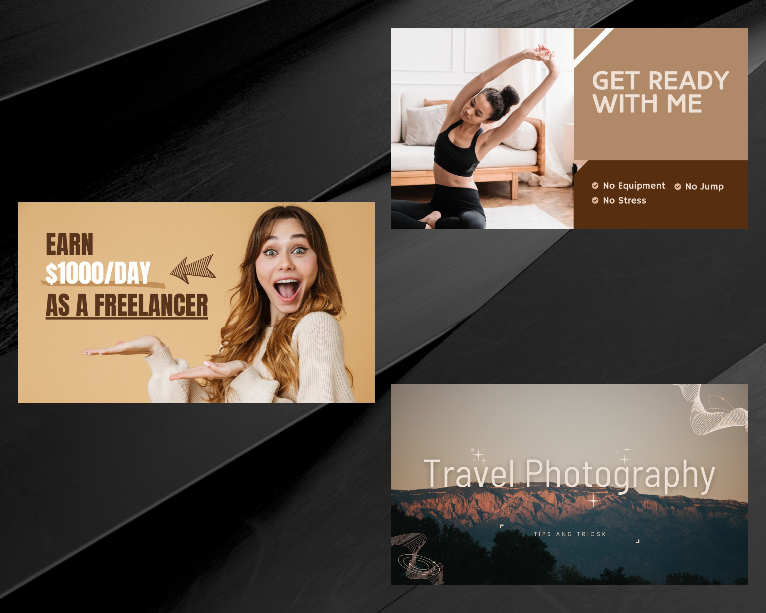 15 Youtube Thumbnail Canva Templates, Minimalist Thumbnail Templates ...