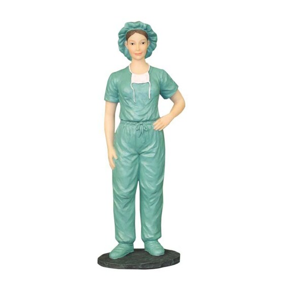 Female Medical Professional Figurine White - Etsy
