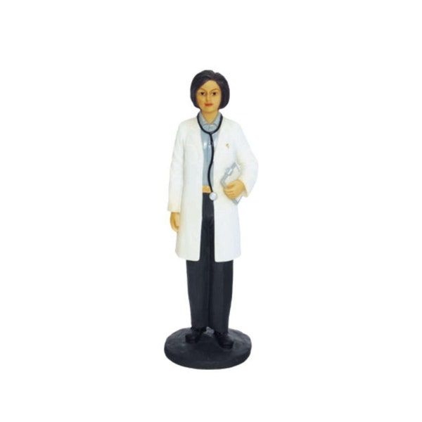 Female Doctor Figurine - Etsy
